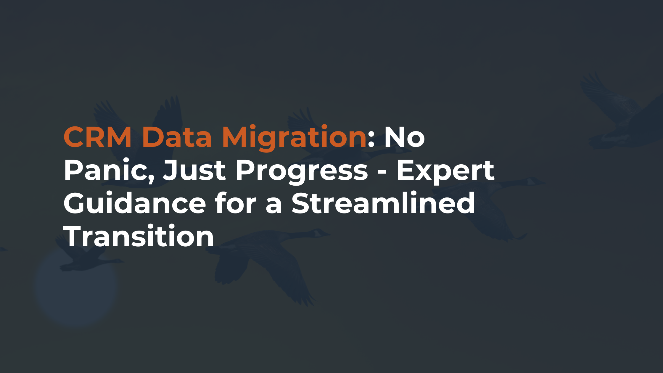 CRM Data Migration